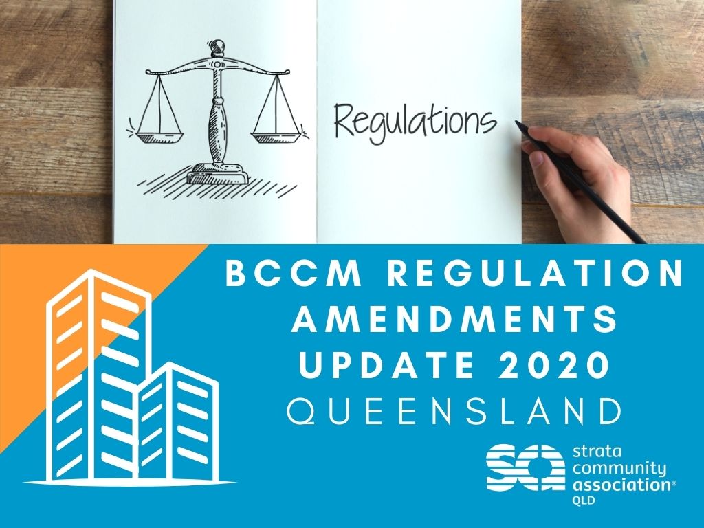SCA (Qld) Webinar: New BCCM Regulations Update 2.0